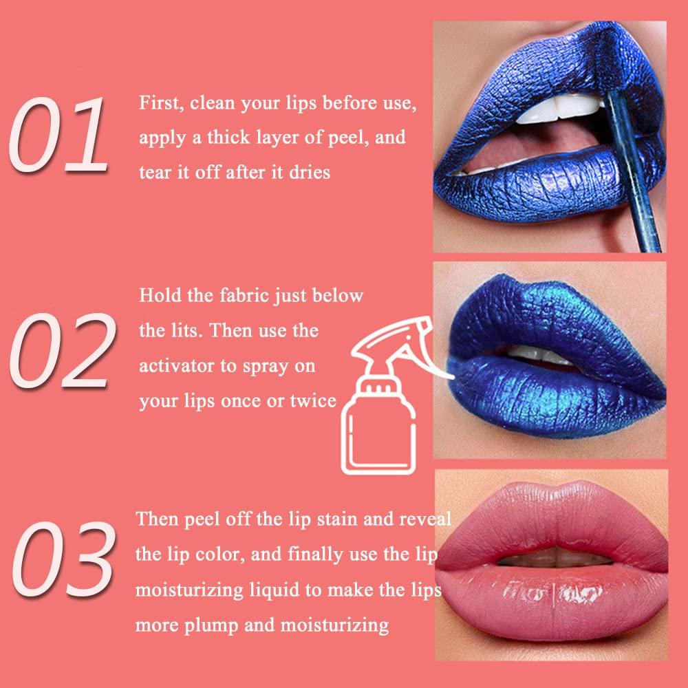 Peel Off Lip Gloss Tint Long Lasting Lip Stain Non Stick Cup Matte