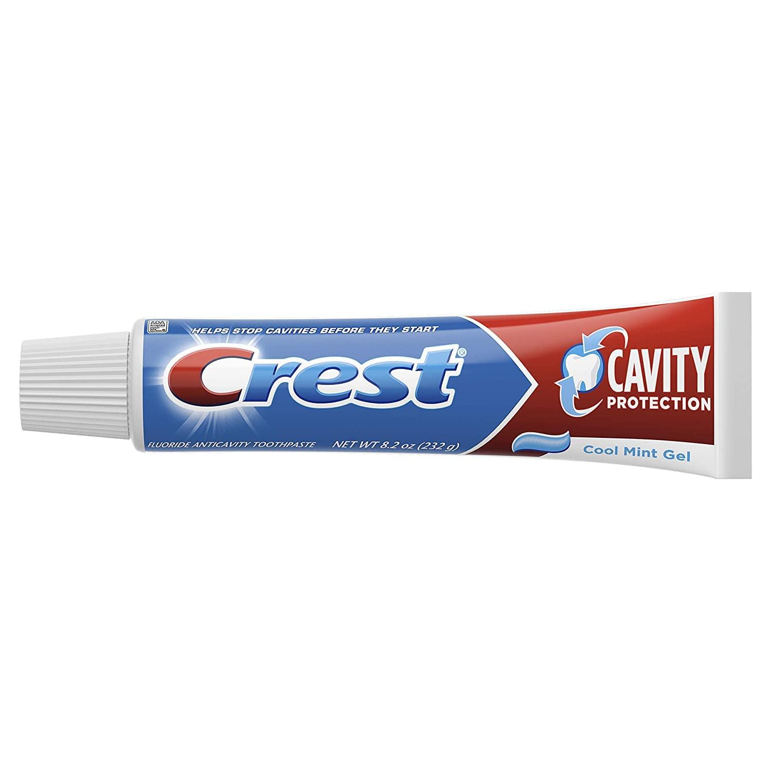 Crest Cavity Protection Cool Mint Gel Toothpaste - Pack of 3 | Buy Now ...