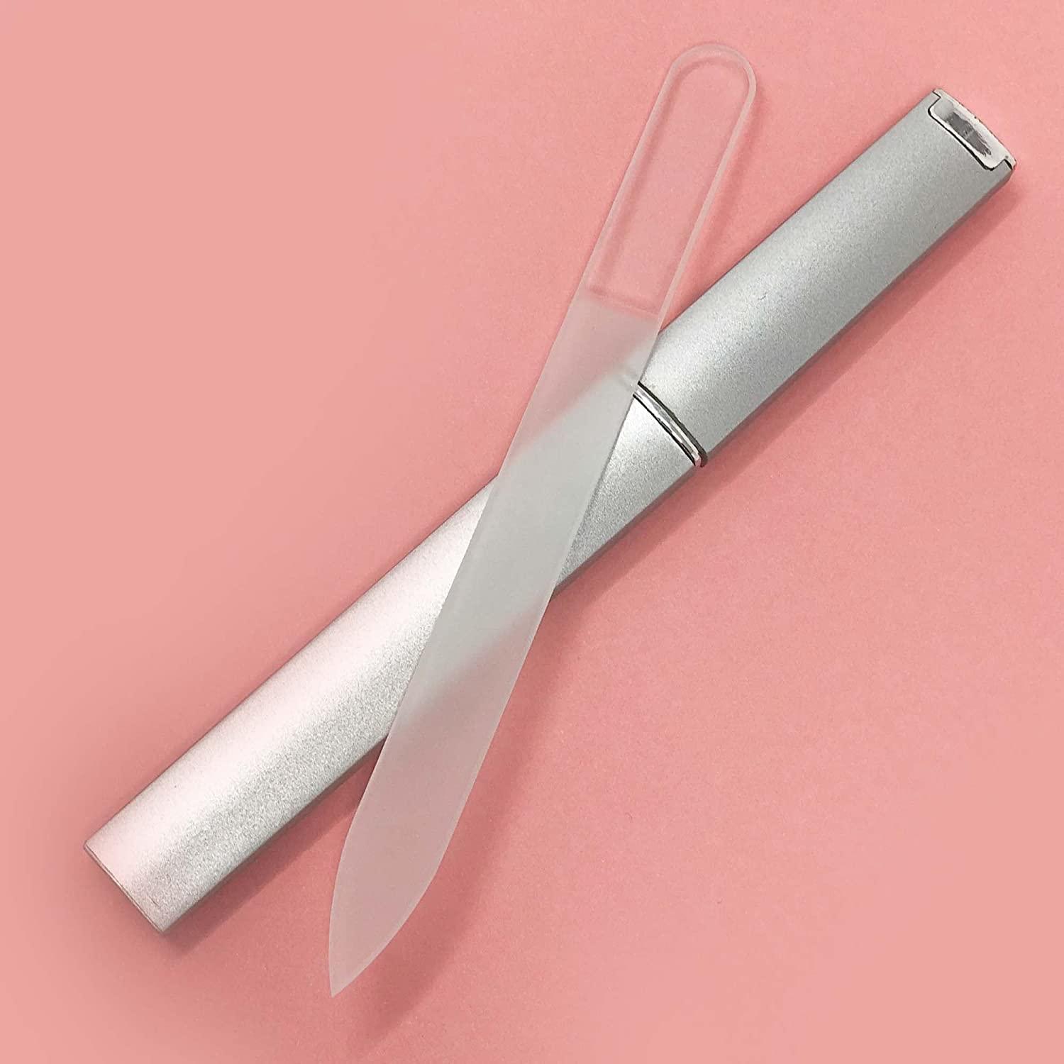 Glass Nail Files for Natural Nails by Bona Fide Beauty | Premium ...