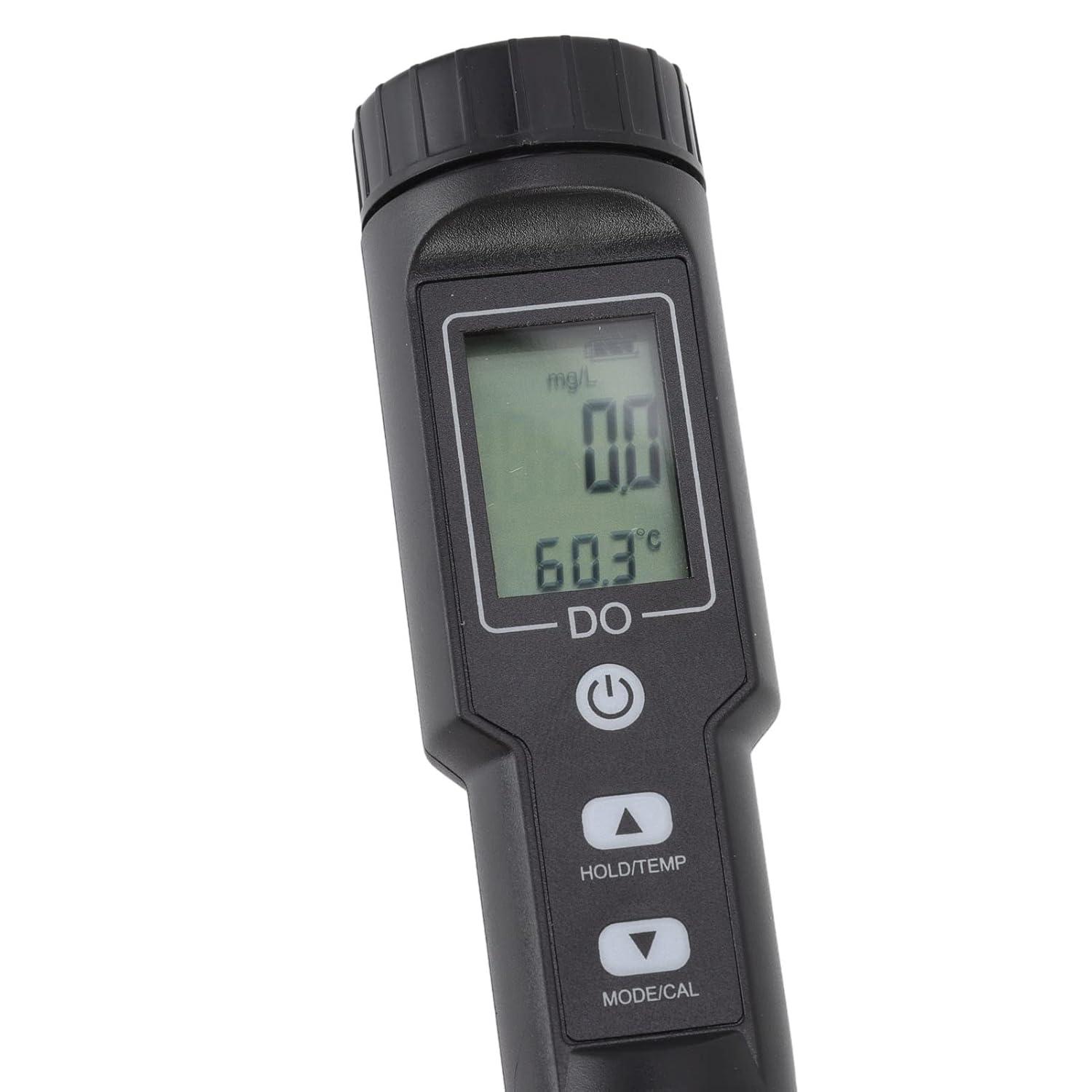 High-Accuracy Digital Dissolved Oxygen Meter | Removable Probe & Low ...