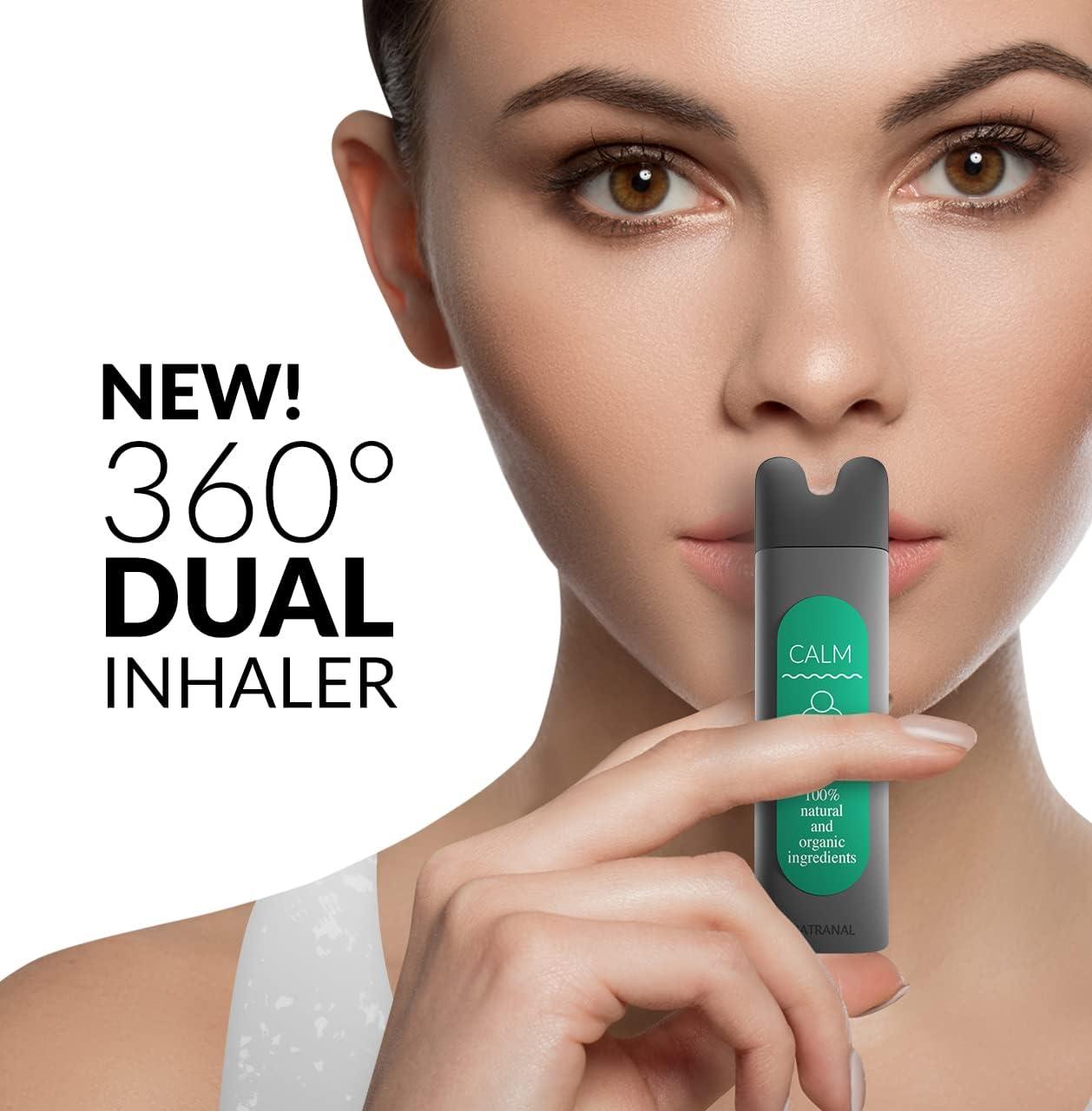 Natranal Calm Nasal Inhaler - 100% Natural Aromatherapy Stick (1 Pack ...