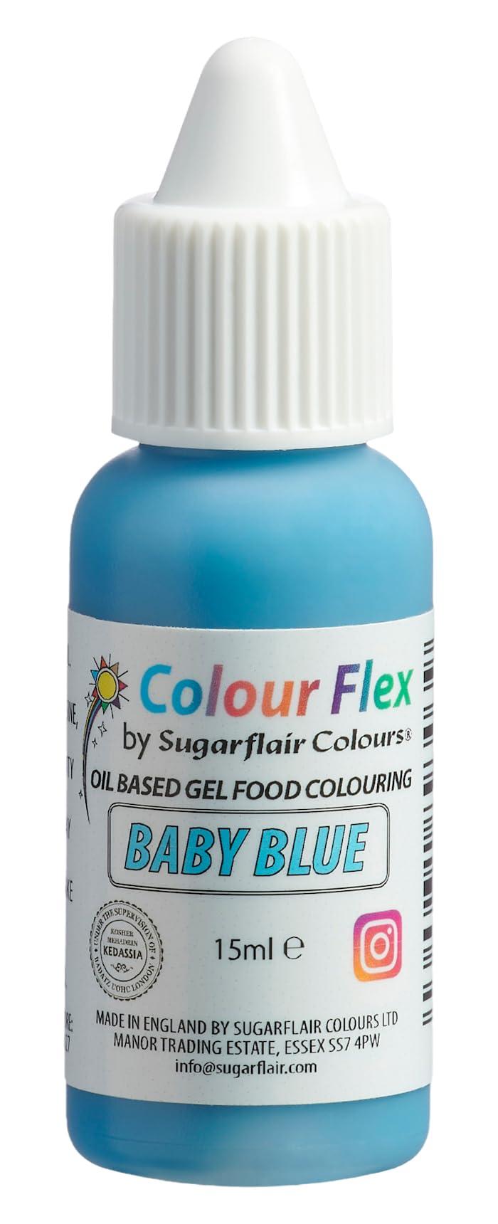 Baby Blue Oil-Based Food Colouring Gel - 15ml | Ideal for Buttercream ...
