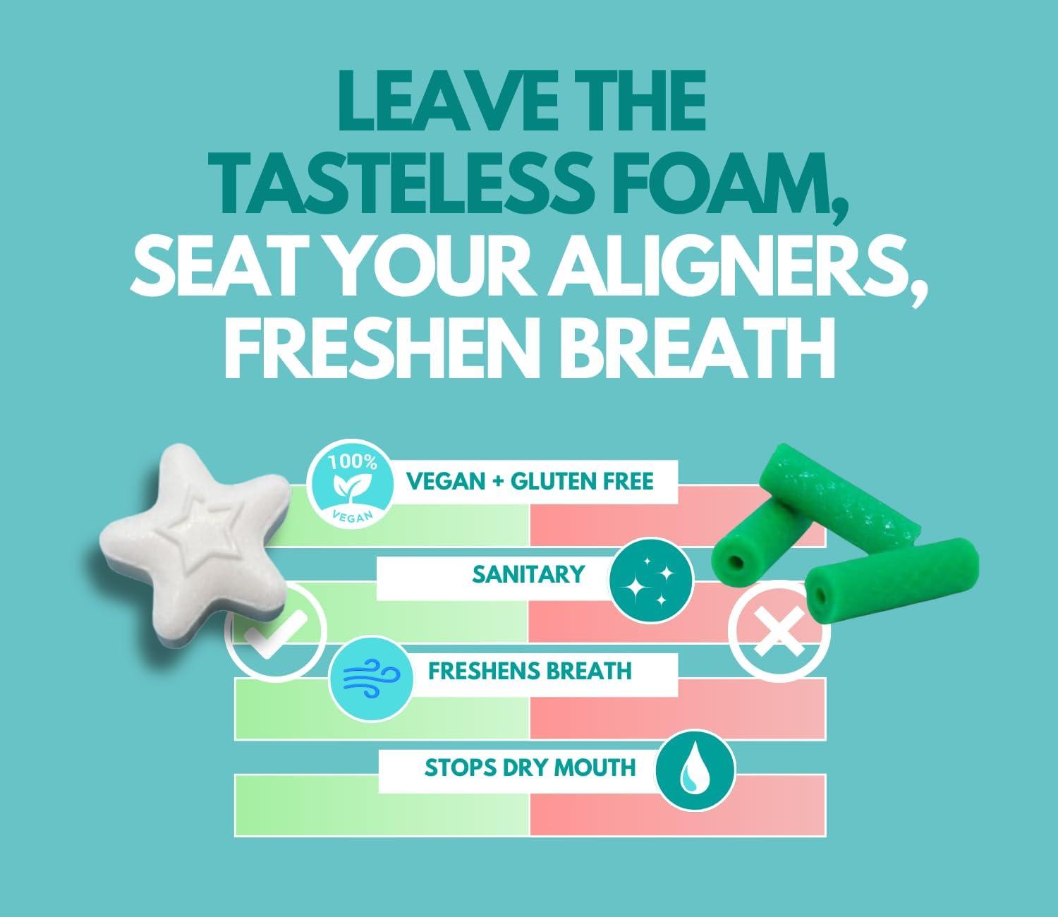 StarMintz Clear Aligner Mints - Aligner Pain Relief & Seat Aligners ...