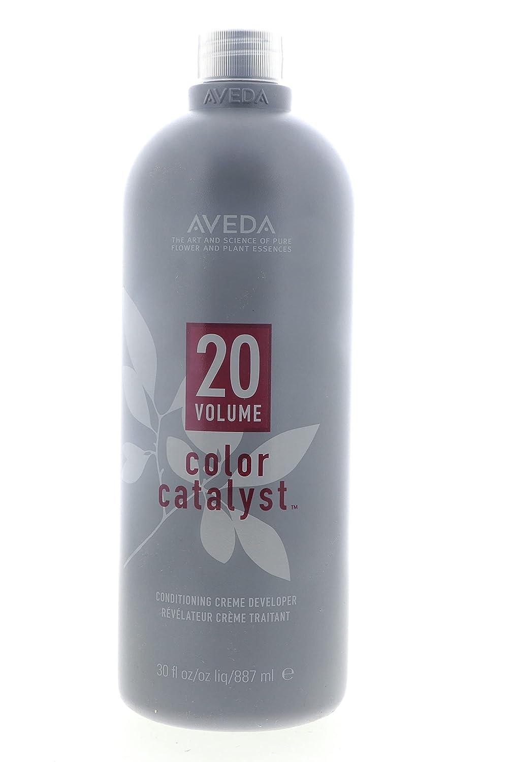 Aveda 20 Volume Color Catalyst 30 fl oz Developer - Optimal Conditioning Creme for Vibrant Hair