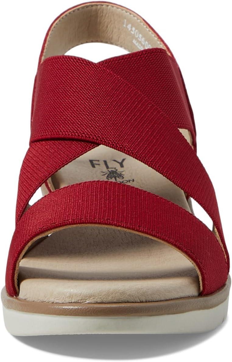 Fly London Women's Noli056fly Sandal 6 UK Lipstick Red