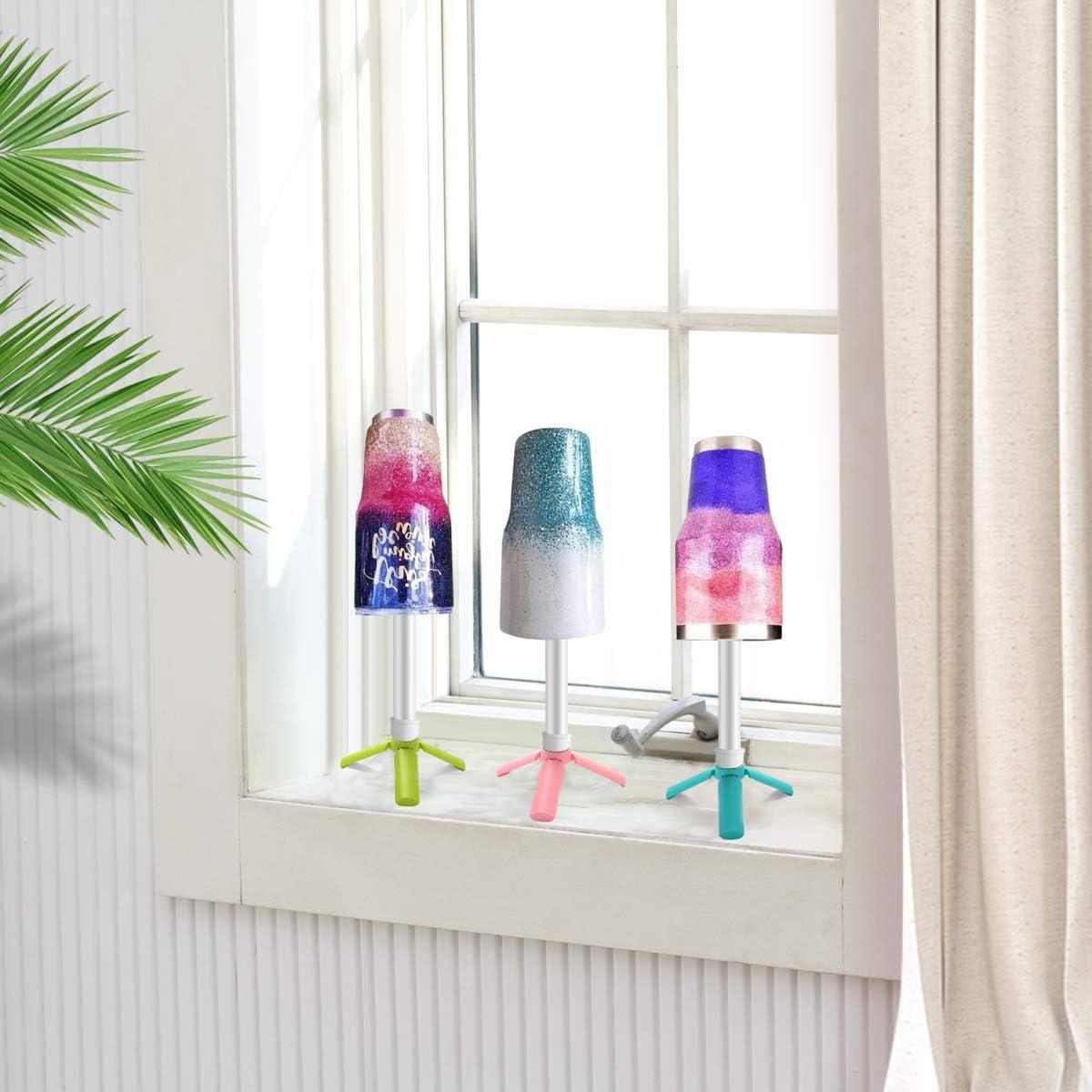 Blue Cup Drying Stander Holder for DIY Glitter Epoxy Tumblers - Cup ...
