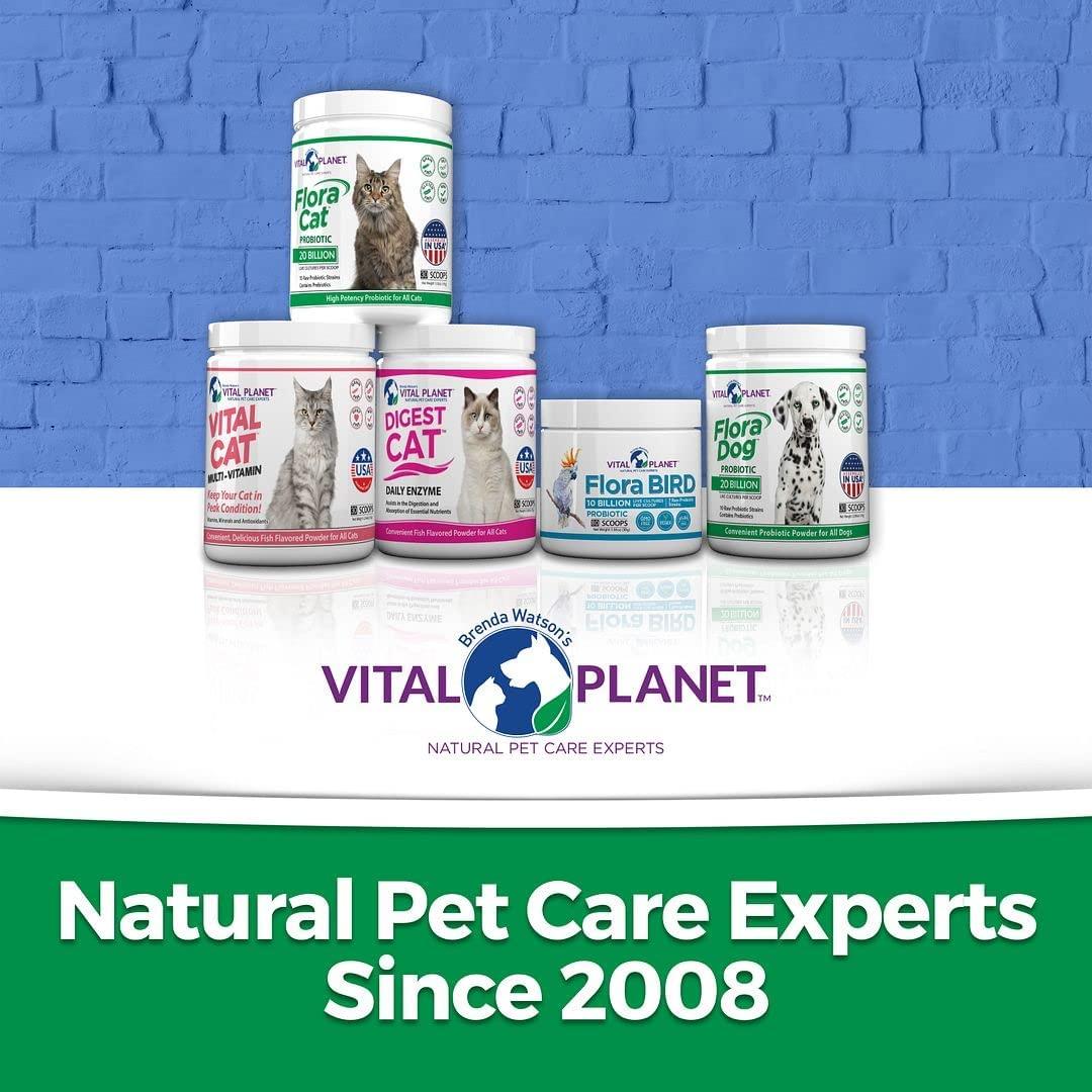Vital Planet Flora Bird Probiotic Powder Supplement - 10 Billion ...