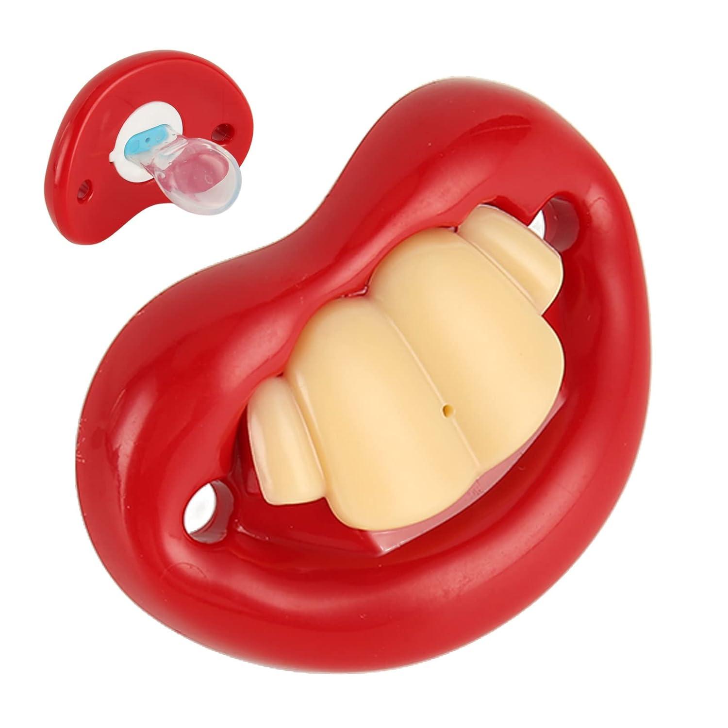 Funny Baby Pacifiers - Orthodontic Safe Silicone Cute Bunny Tooth ...