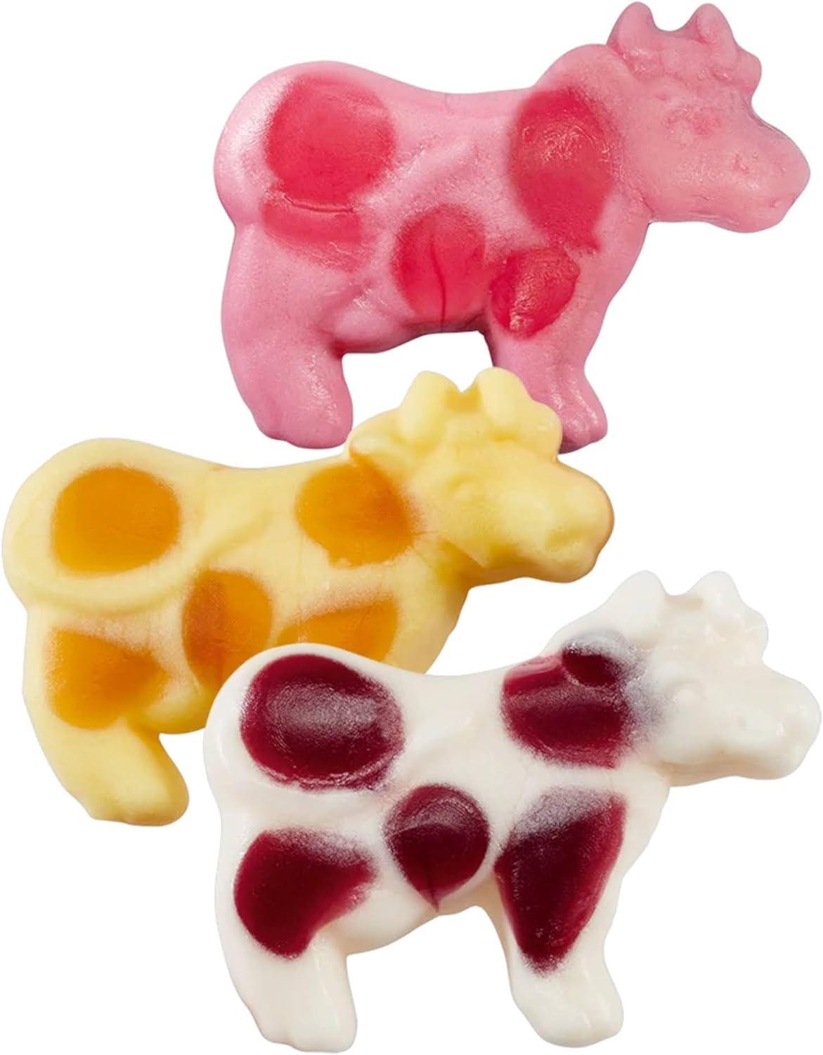 Trolli Milch Kuu Gummy Cow Sweets Chewy Candy Gluten Free - 3 Fruity ...