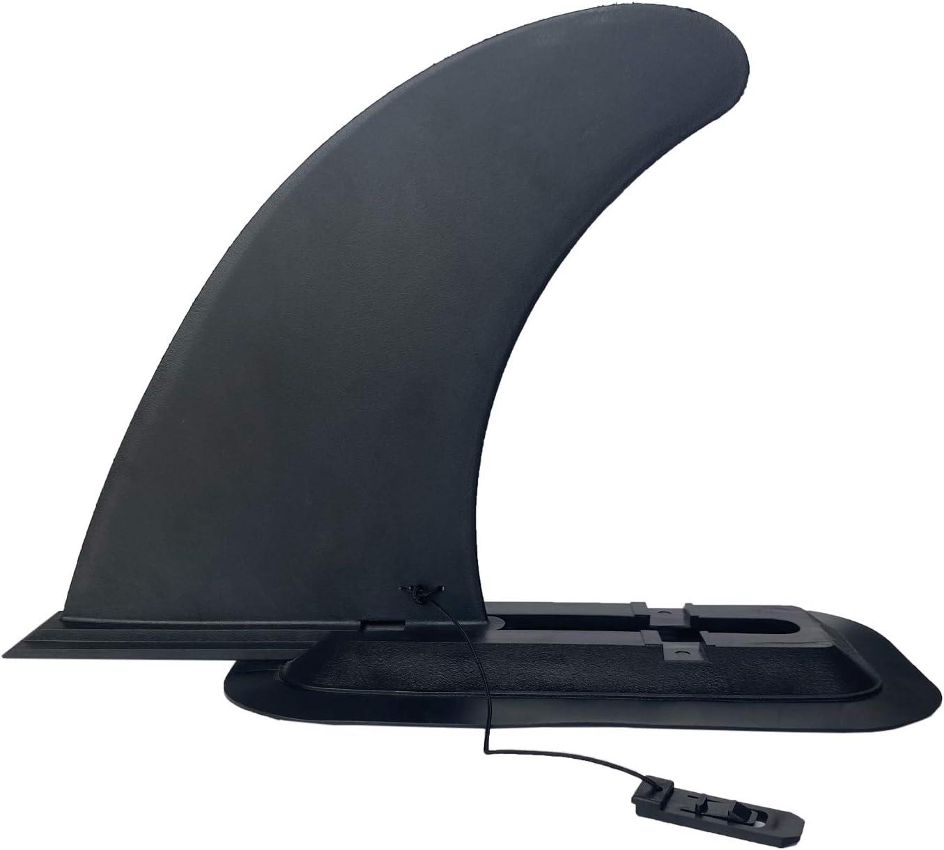 Detachable Center Fin Kayak Rudder Kit | Black Tracking Fin for ...