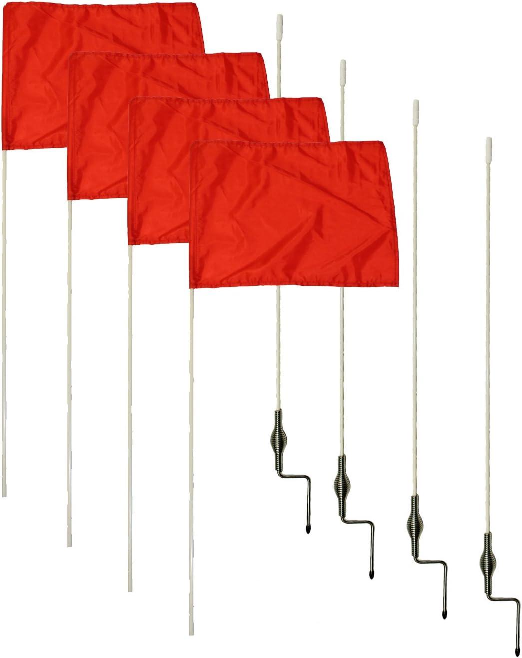 Get Out! Corner Flags for Soccer Field 60in 4-Pack Soccer Flags ...