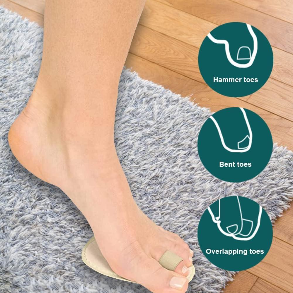 6-Piece Toe Straightener Set for Hammer, Claw, and Overlapping Toes ...