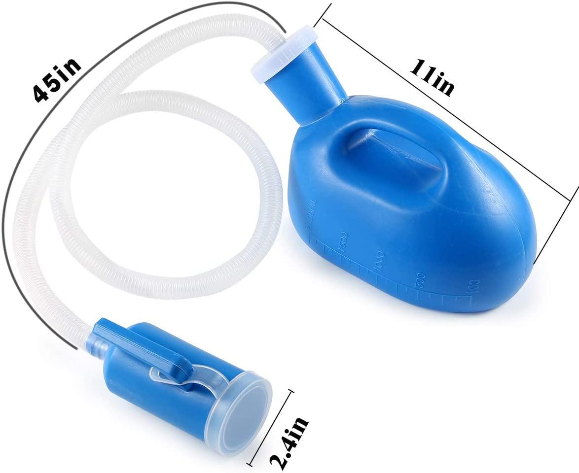 ONEDONE Portable Urinals for Men - Spill Proof Male Pee Bottle 68 oz ...