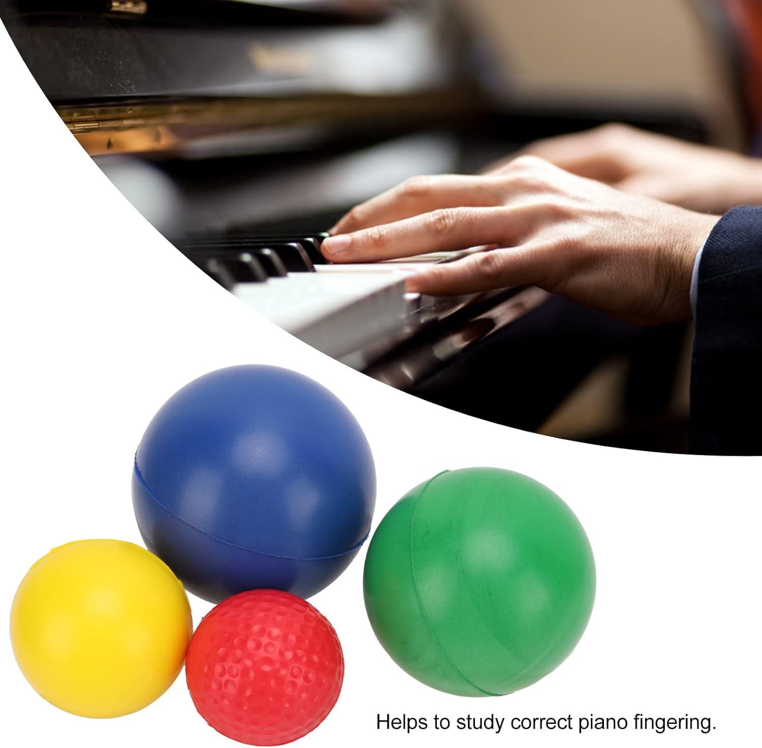 Portable Hand Exercise Balls - Set of 4 Grip Strength Training Balls ...