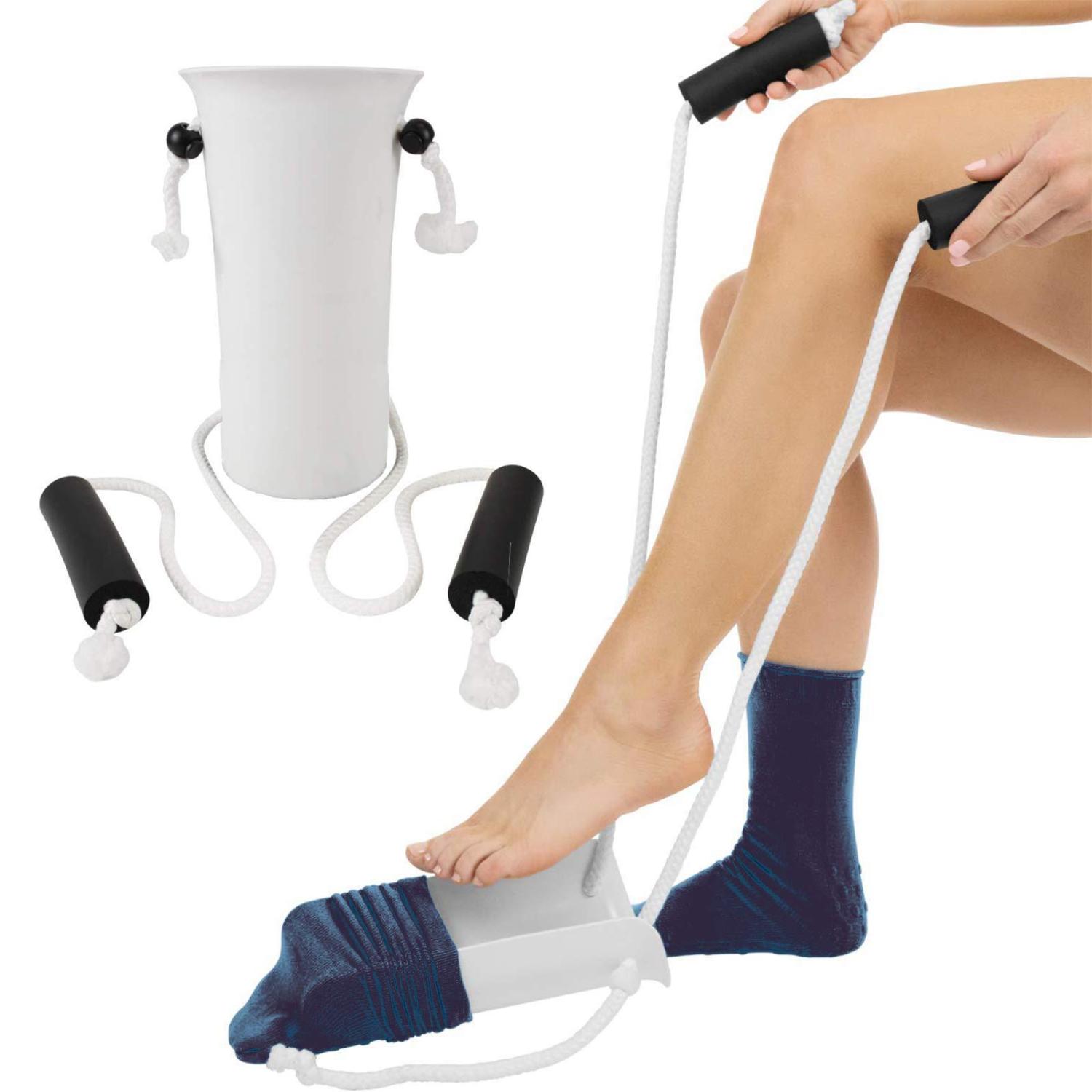Premium Sock Puller for Easy Wear | Ideal for Compression Stockings ...