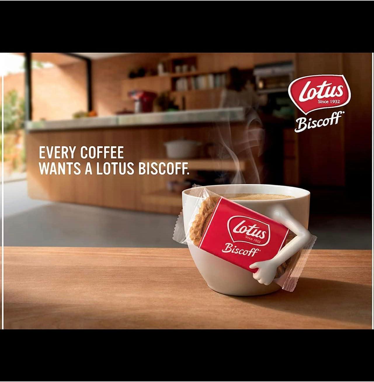 Lotus Biscoff Individually Wrapped Caramelised Biscuits (1 Box (300 ...