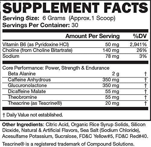 Speed Bump Energy Pre-Workout - 30 Servings - Insane Strength & Pump ...