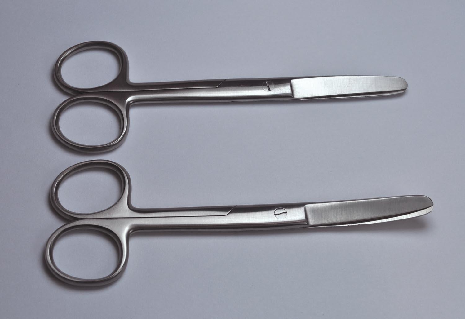 Set of 2 Bandage Scissors - Blunt & Pointed Plaster Scissors for ...