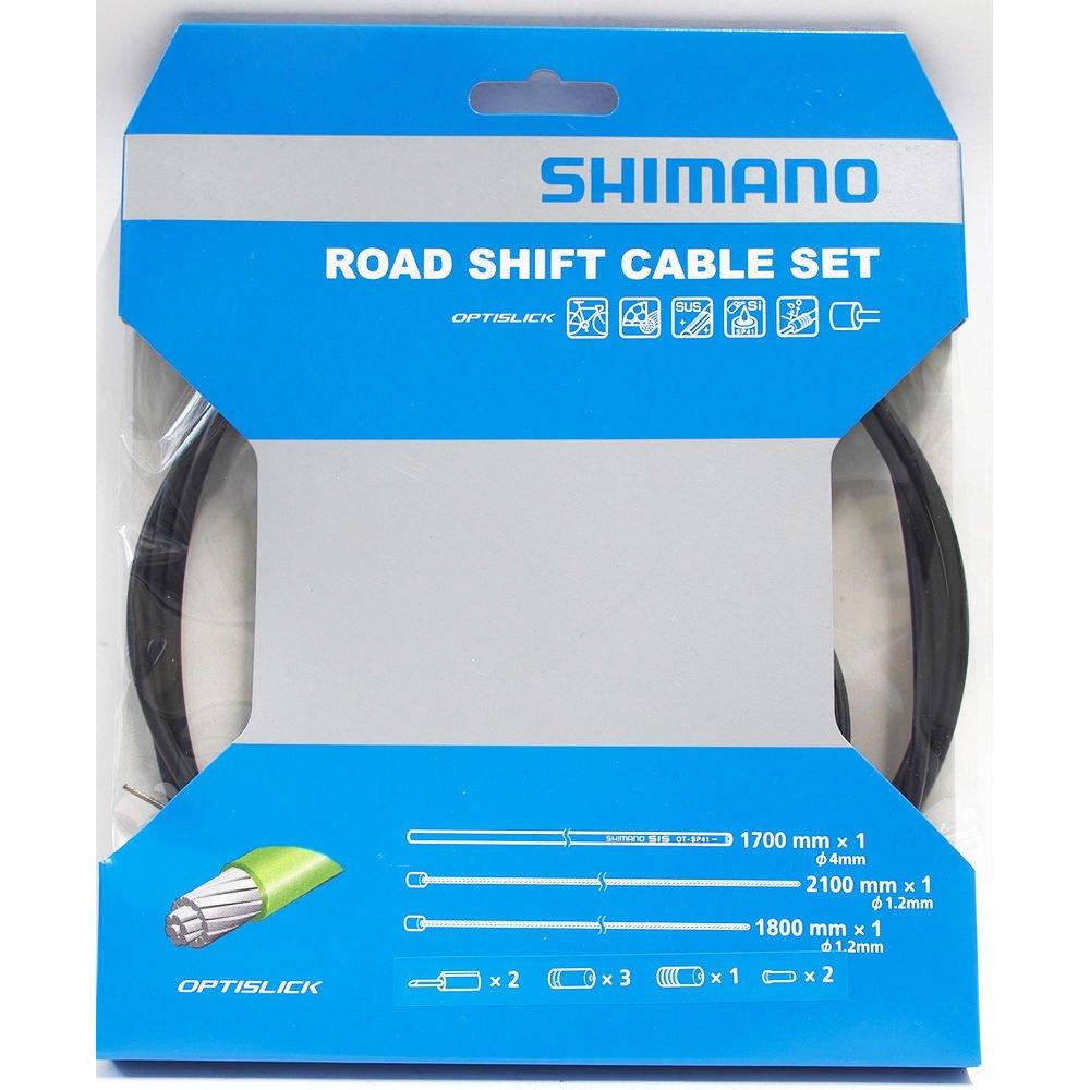 SHIMANO OT-SP41 Optislick Shifting Cable Set - Black | Premium ...