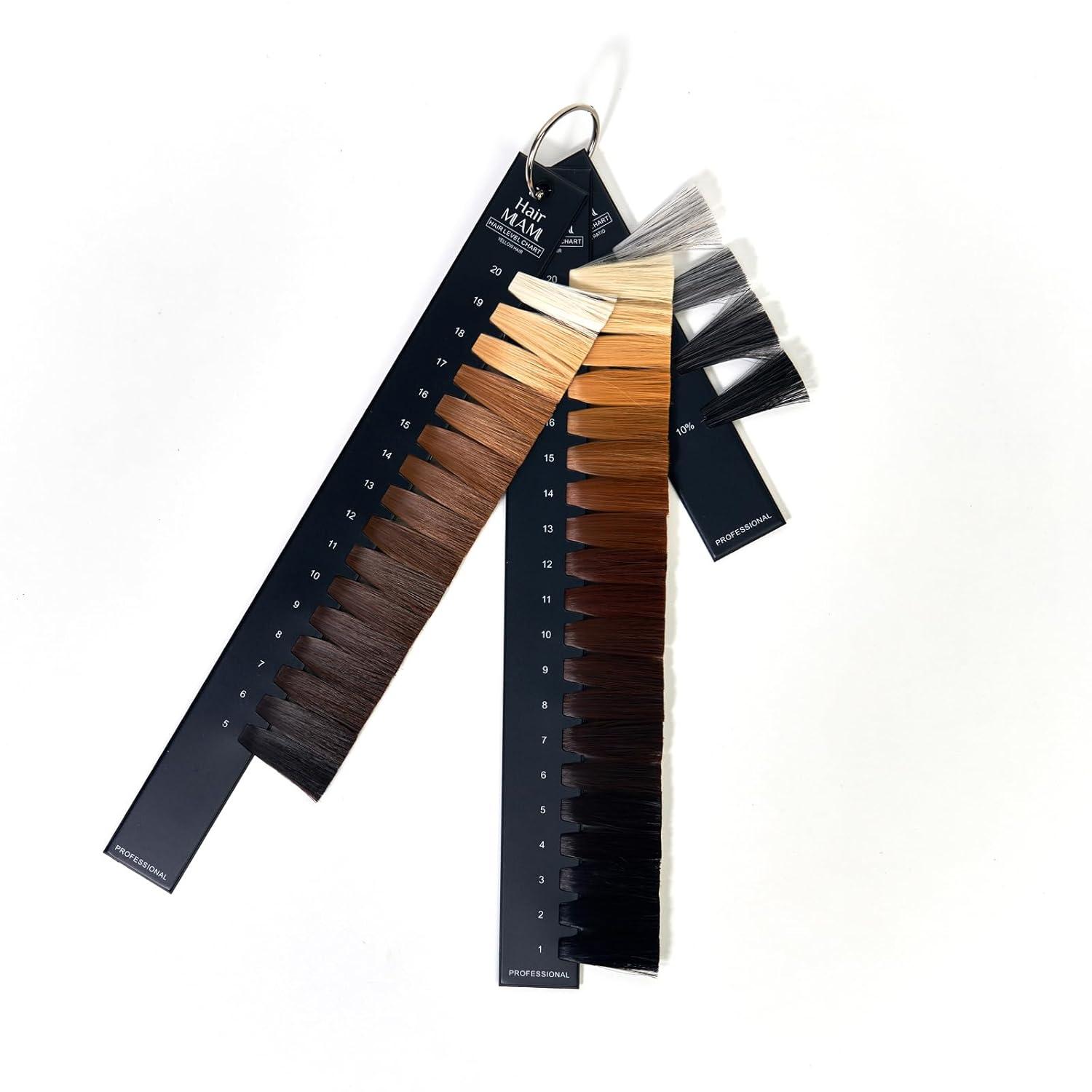 Hair Level Scale Chart Set | Optimize Hair Brightness for Salons ...