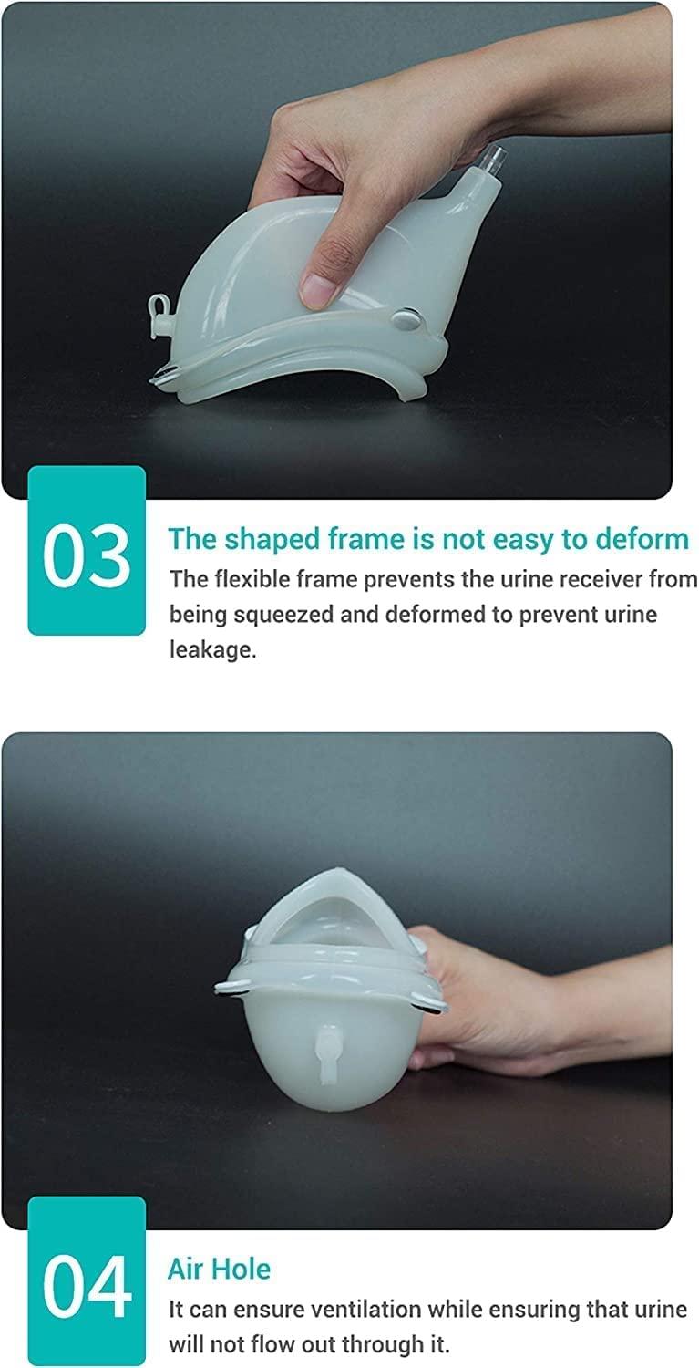 Silicone Urine Collector for Elderly Men | Catheter Bags & Bladder ...