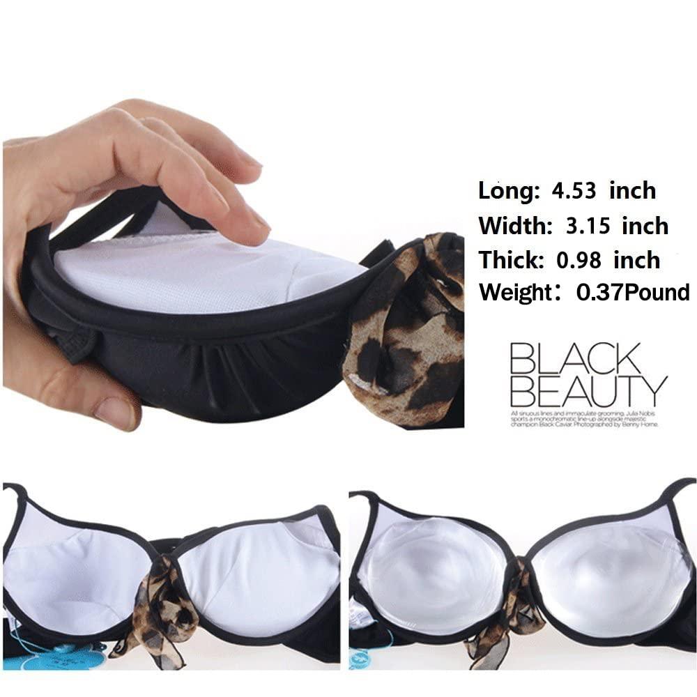 Womens Silicone Breast Inserts - Waterproof Gel Push Up Bra Enhancers ...