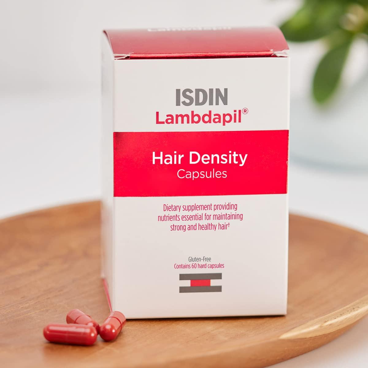 ISDIN Lambdapil Hair Density Capsules - 60 Count for Thinning Hair ...