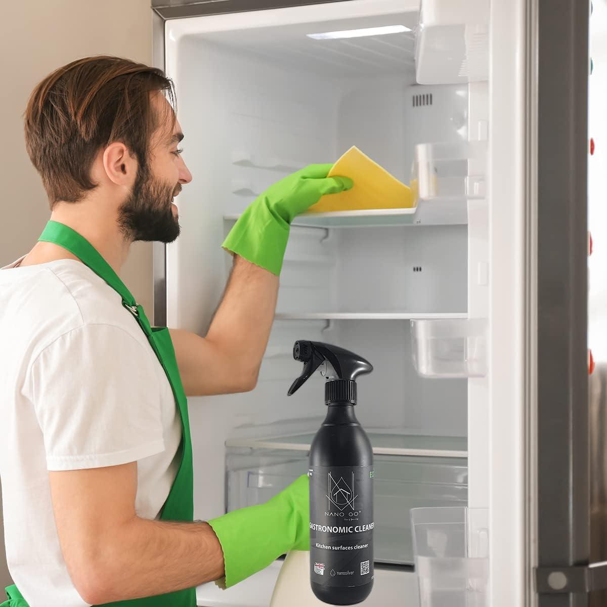 NANO GO Gastronomic Surface Cleaner - Antibacterial Food Safe Kitchen ...