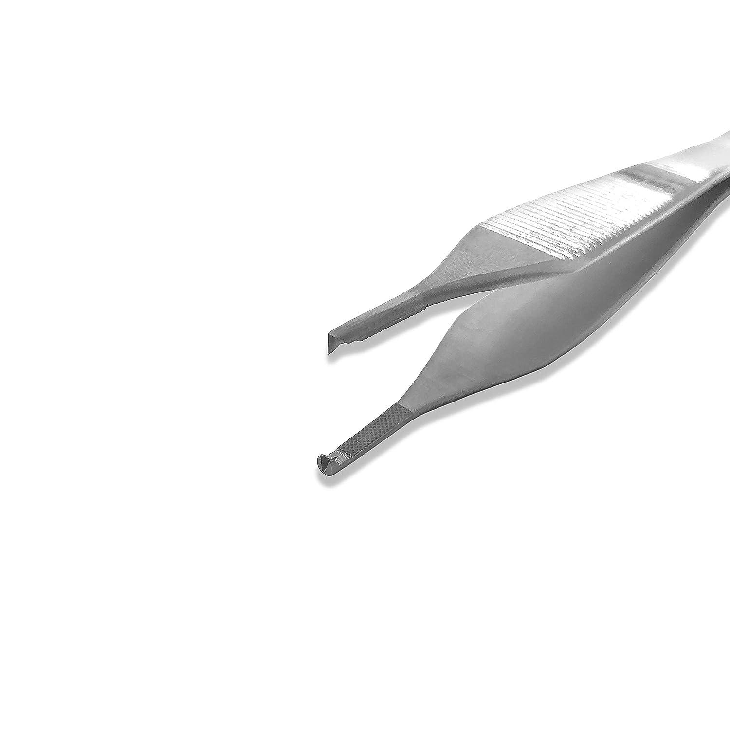 Cynamed T/C Adson Plastic Surgery Forceps 4.75 Straight Fine Point w ...