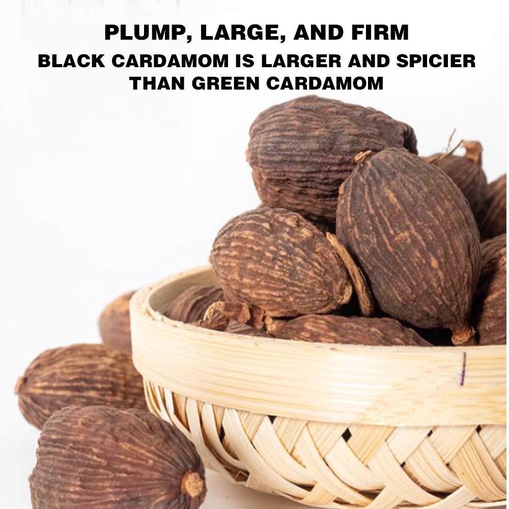 Premium Black Cardamom Pods Whole - Large, Plump, and Firm | All ...