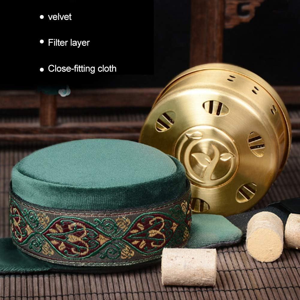 Nicoone Portable Copper Moxa Box | Moxibustion Bag & Moxa Stick Burner ...