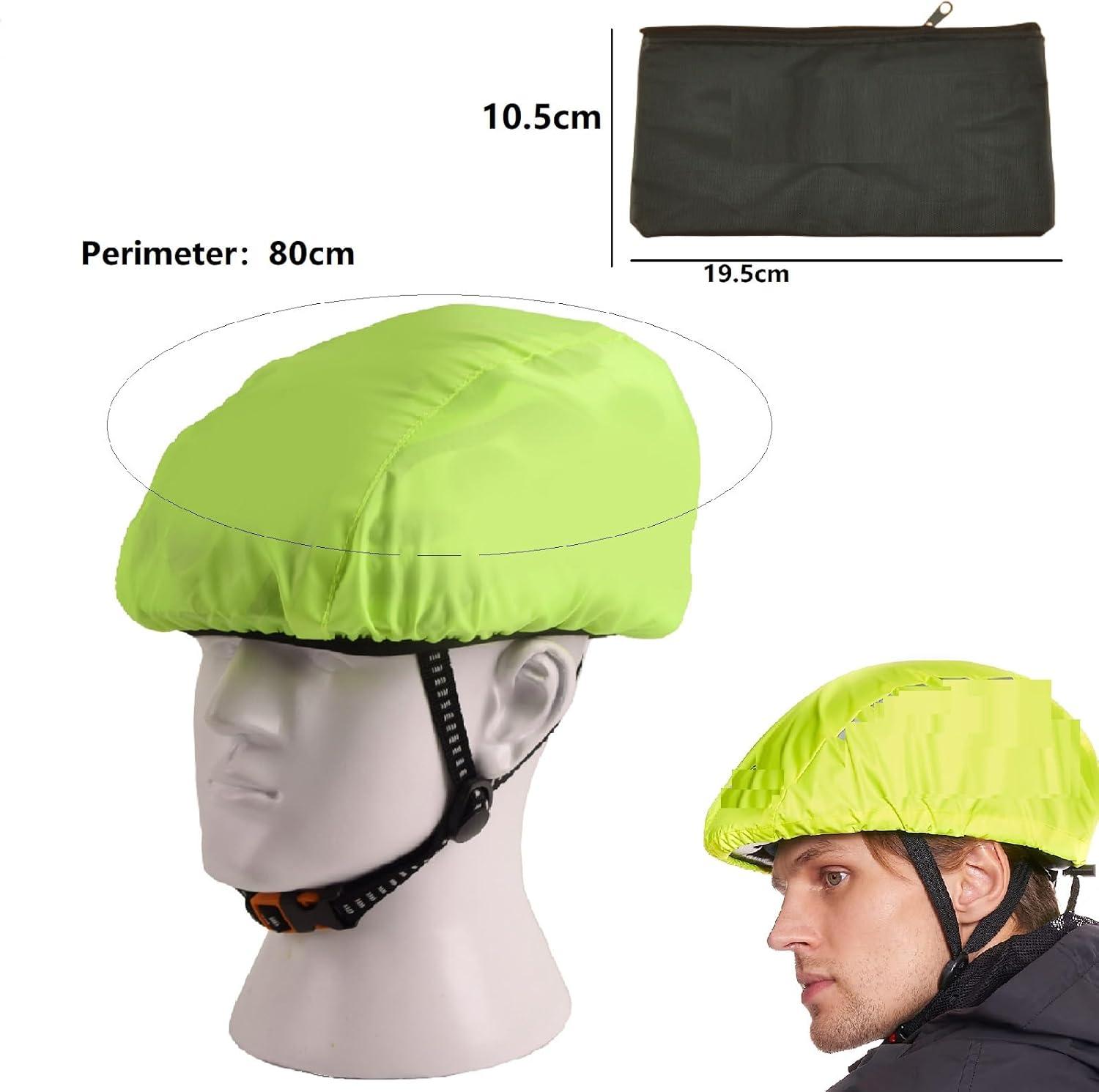 Waterproof Bicycle Helmet Rain Protection | Reflective Rain Hood for ...