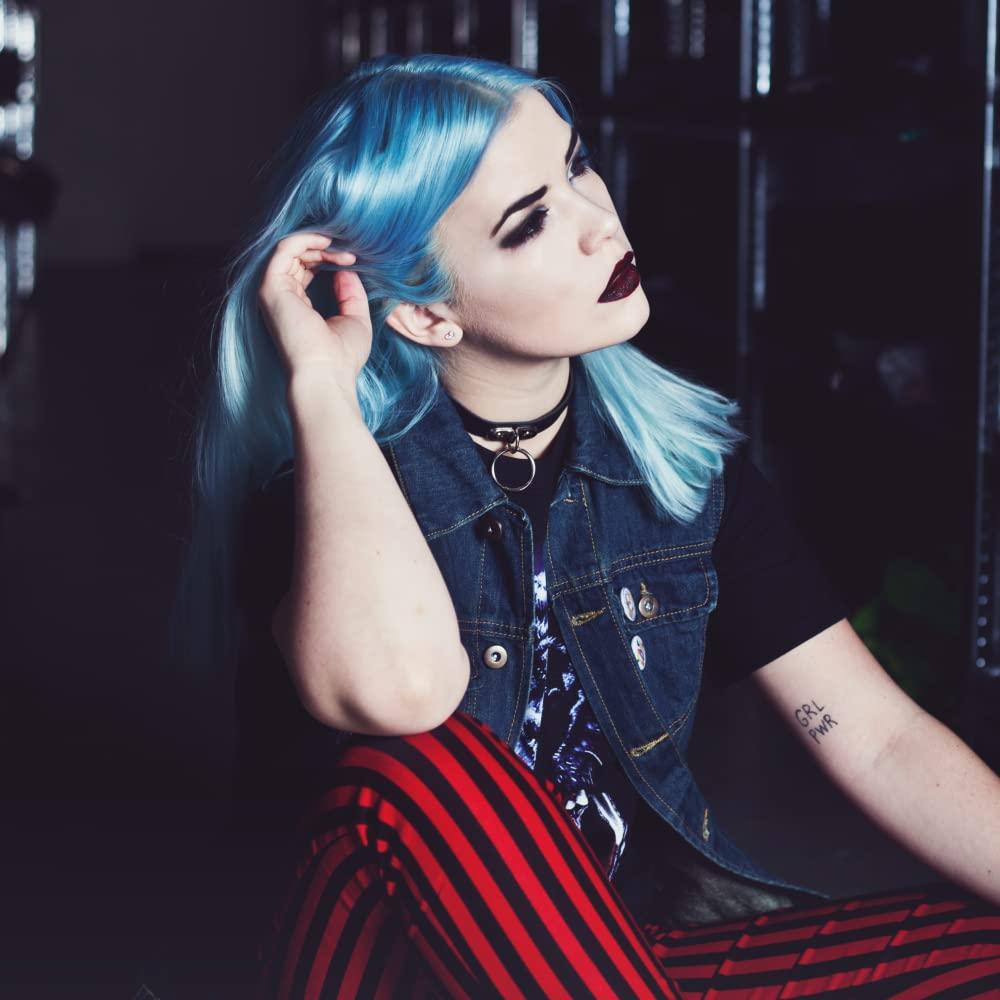 Manic Panic Blue Angel Hair Dye - Semi-Permanent Light Sky Pastel Blue ...