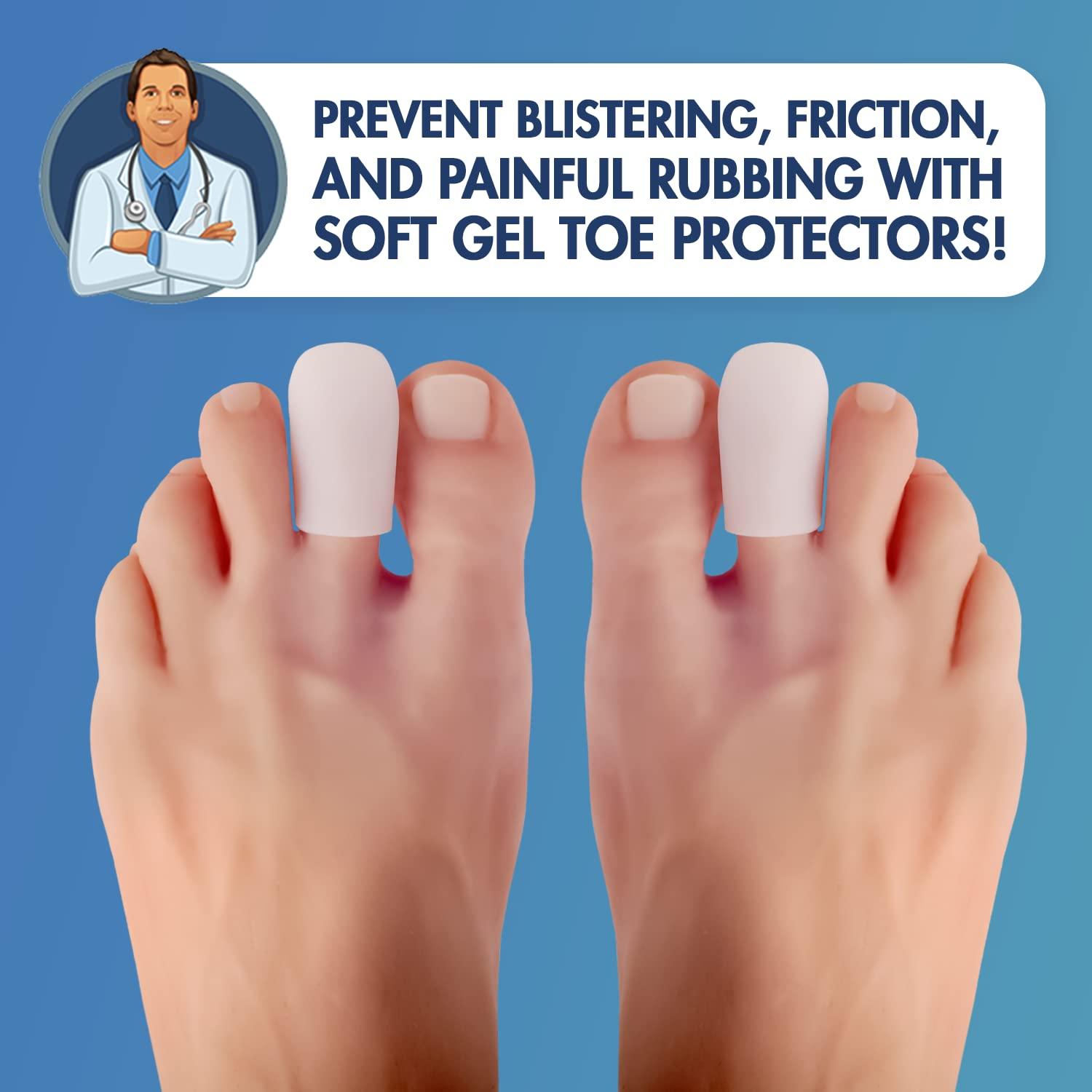 Dr. Frederick's Original Soft Gel Toe Protectors - 12 Pieces - Foot ...