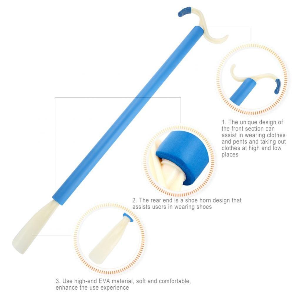 Dressing Stick: Adaptive Mobility Aid with Long Handle & Shoe Horn ...