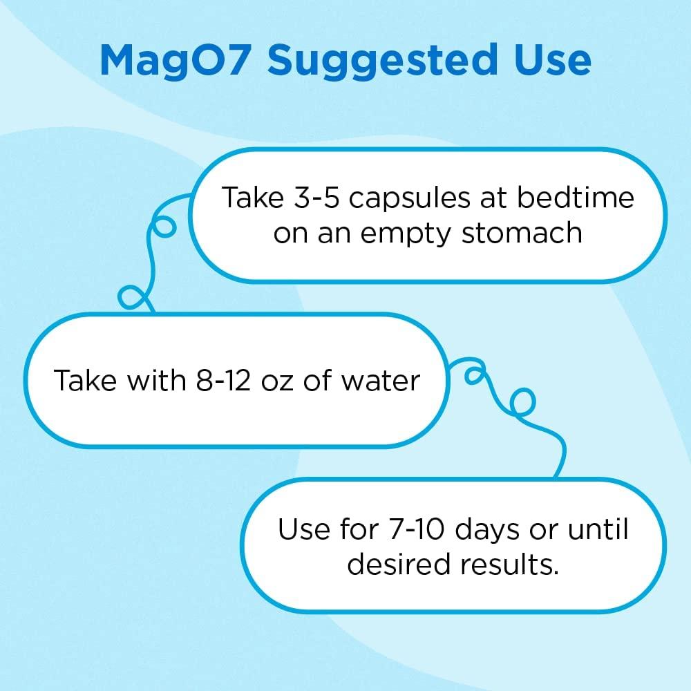 NBPure Mag O7 Oxygen Digestive System Cleanser Capsules - 180 Count ...