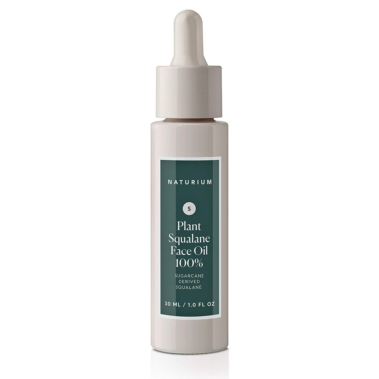 Naturium 1oz Plant Squalane Face Oil - Lightweight Deep Moisture for ...