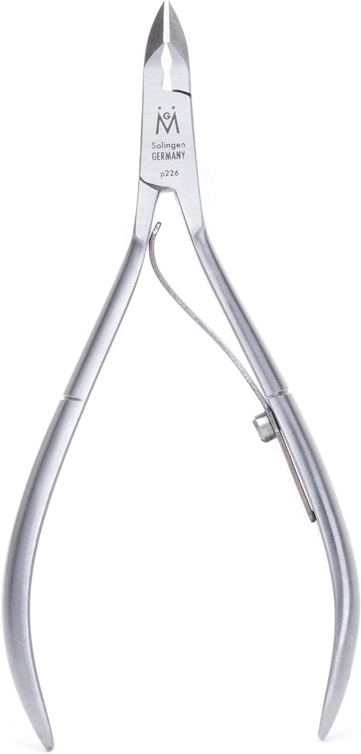 GERMANIKURE Professional Cuticle Nipper | Double Sharpened, Single ...