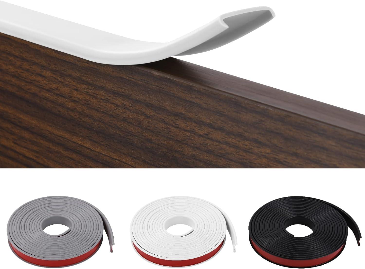 flintronic 5m*20mm U-Shape Flexible Furniture Edge Banding Baby Safty ...