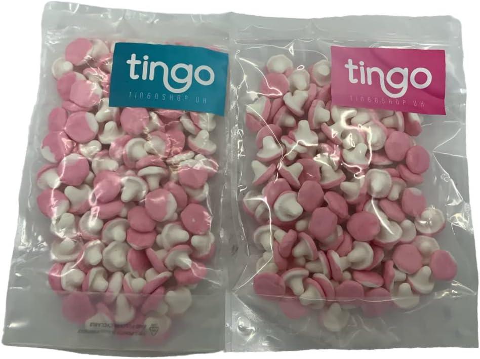 Malaco Pink Raspberry Mushroom Foam - Scandinavian sweets (500g) | Buy ...