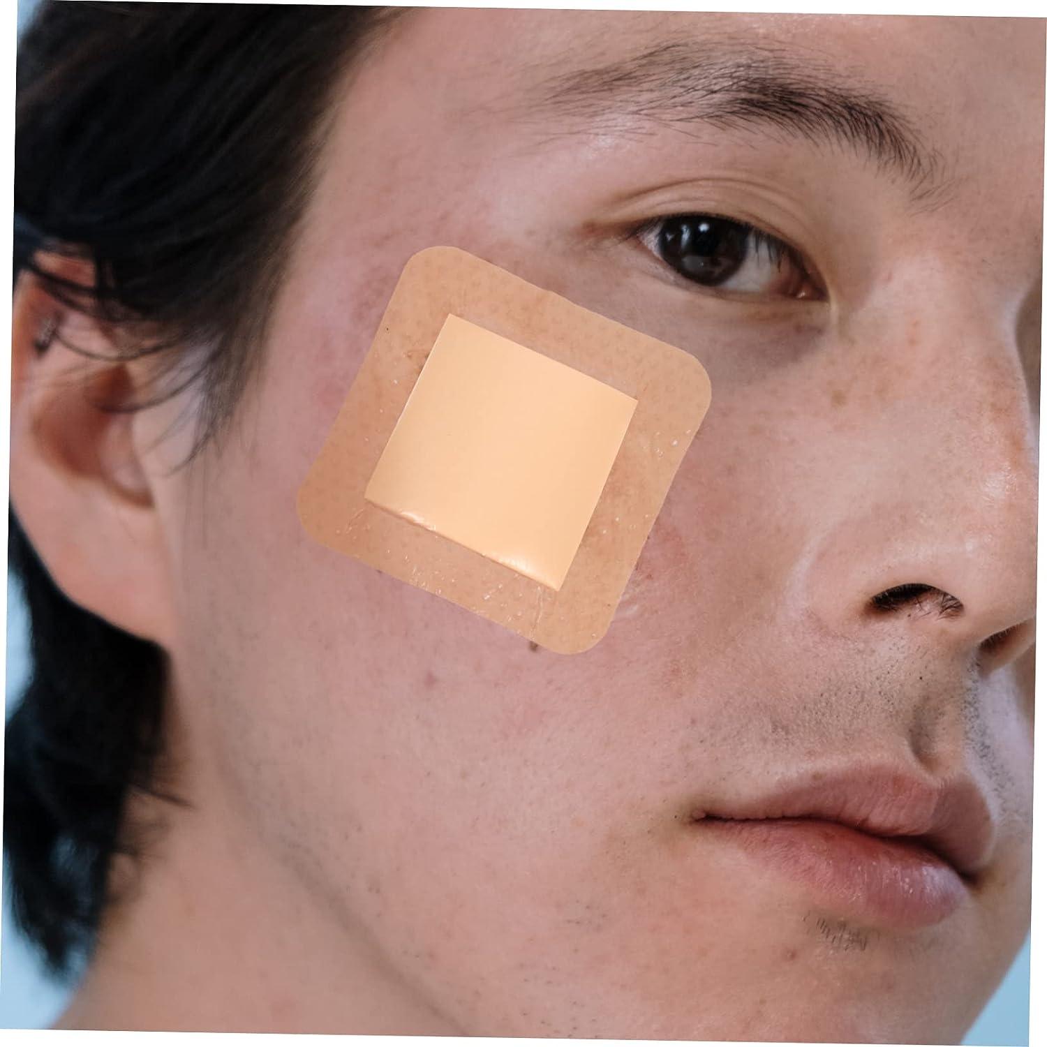 OHPHCALL 6pcs Gel Scar Patches - Silicone Bordered Hydrocolloid Patches ...