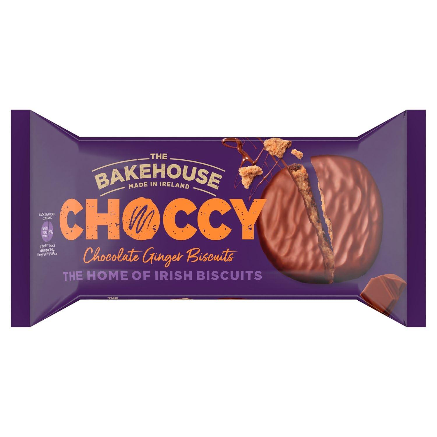 The Bakehouse Choccy Chocolate Ginger Biscuits 200g | Buy Now with ...