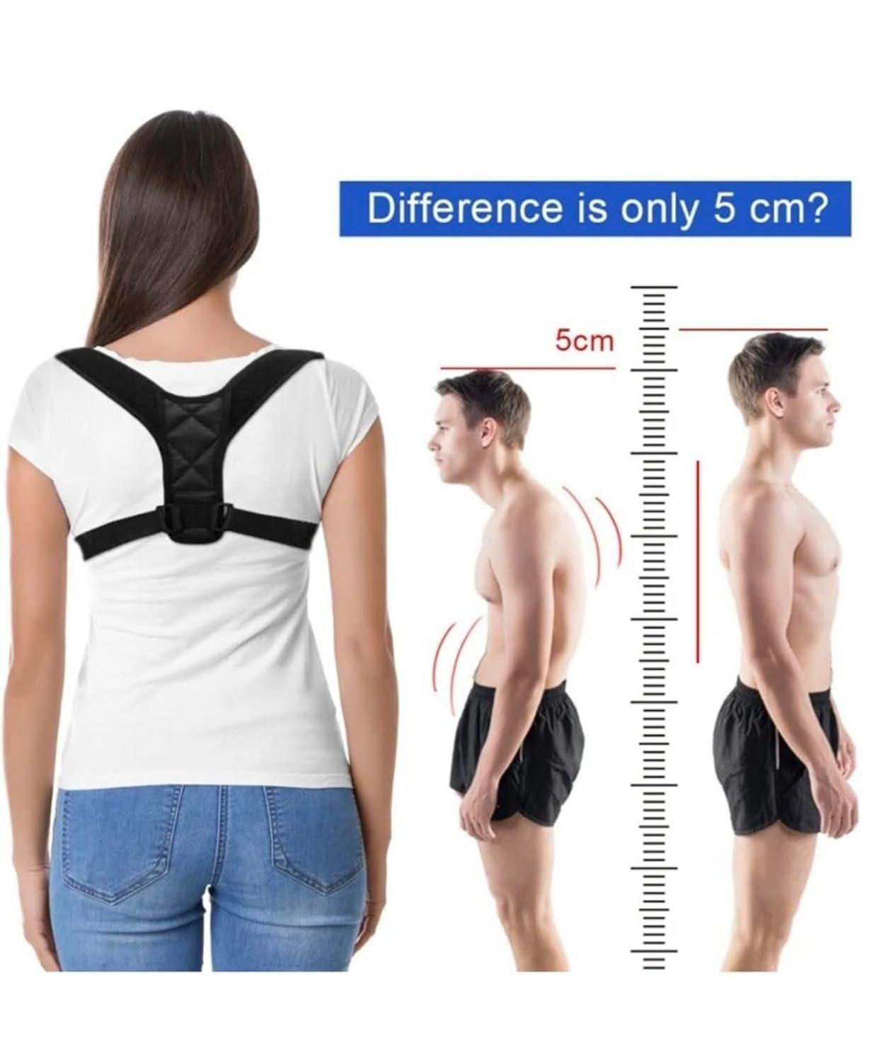 Healthymoov Posture Belt for Men & Women - Lumbar Pain Relief & Correct ...