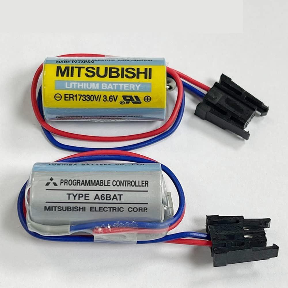 Buy 6 Pack 3.6V ER17330V Battery 1700mAh A6BAT-MR-BAT for FANUC CNC ...