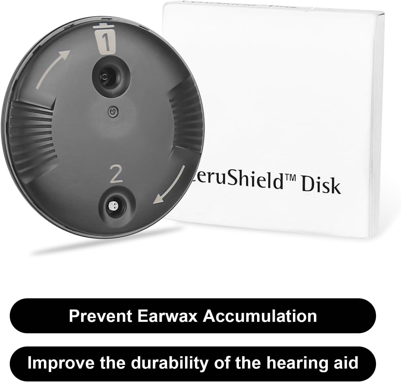 Cerushield Disk V2.0 098-0445 Unitron Hearing Aid Filters ...