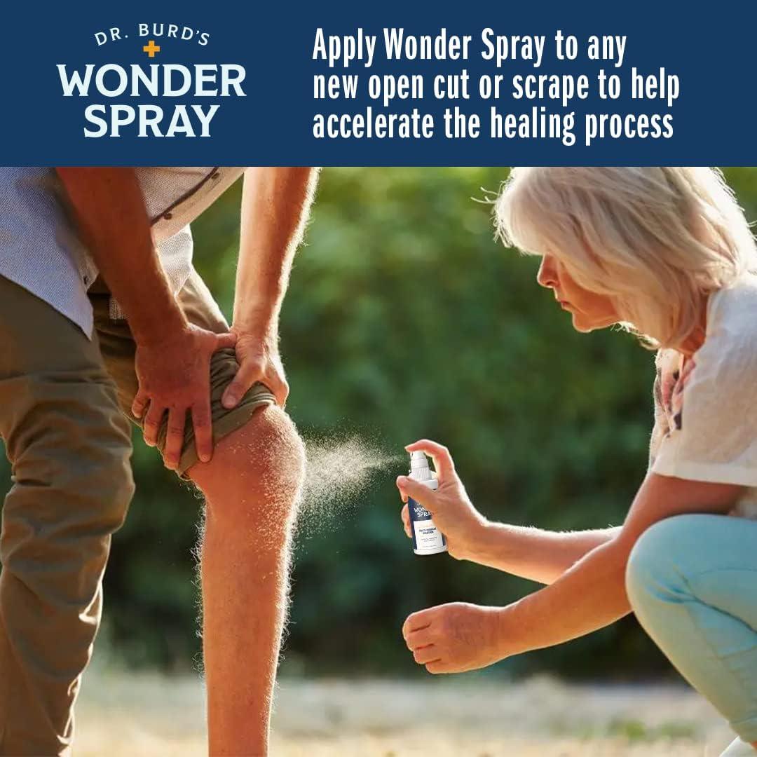 Wonder Spray 2 Fl Oz - Natural First Aid Solution | Fast-Acting Non ...