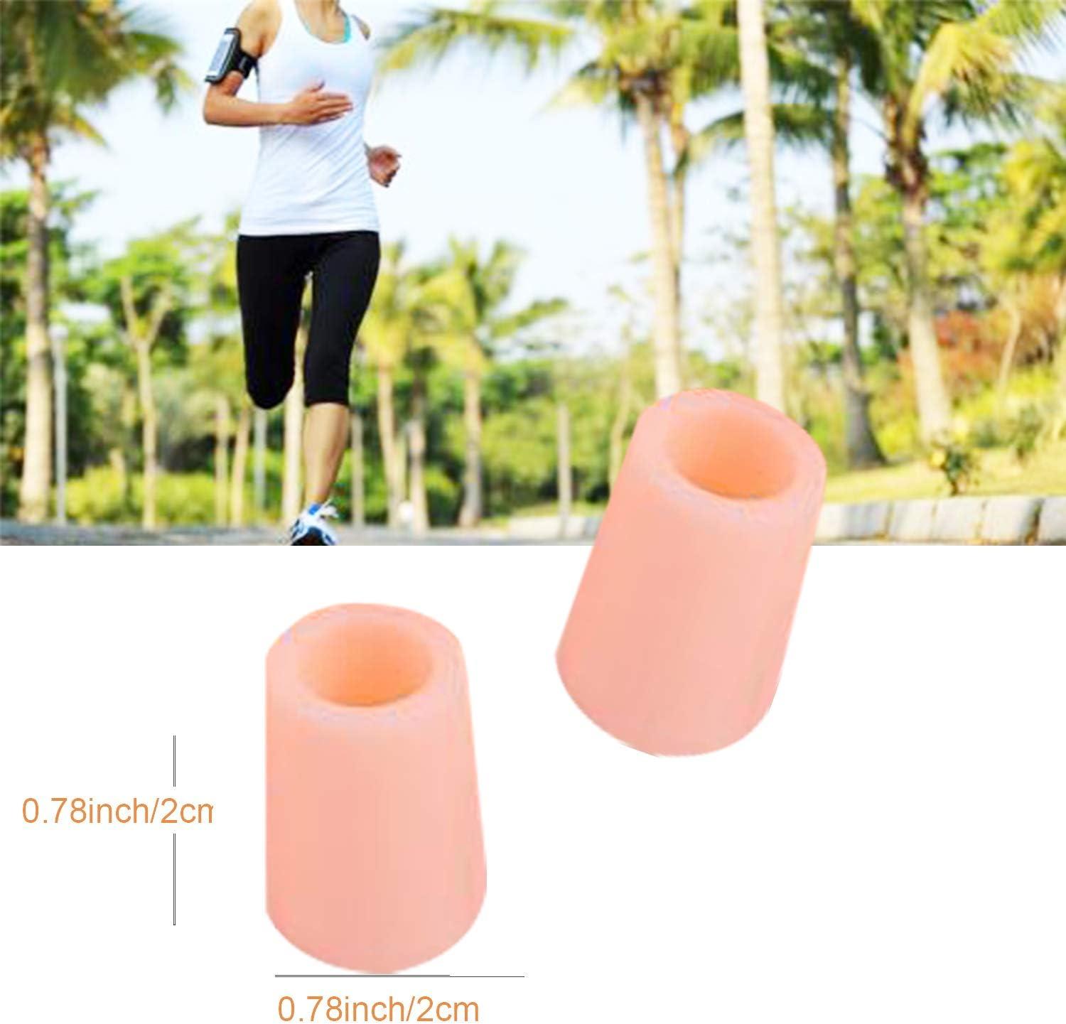 5 Pairs Gel Open Toe Sleeves | Toe Protectors for Hammer Toes Ingrown ...