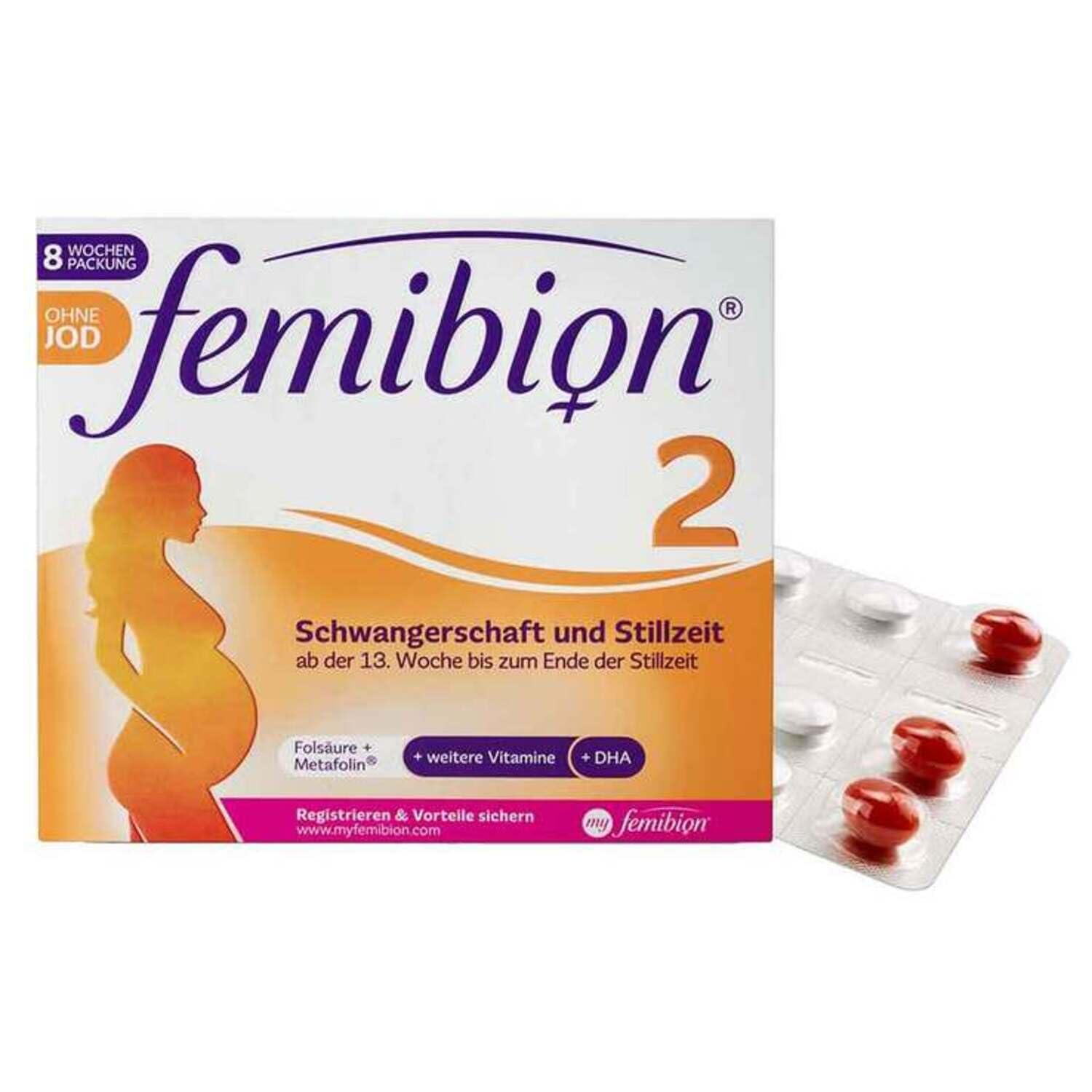 Buy Femibion 2 Pregnancy Supplement without Iodine - 120 Pieces ...