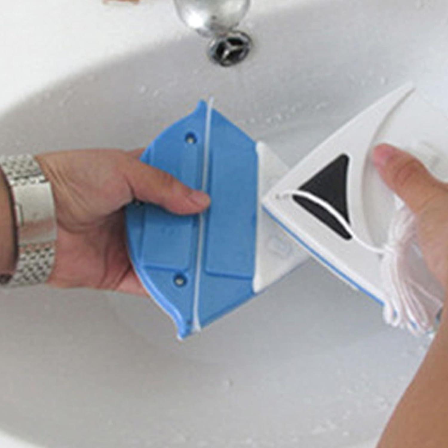 Double Sided Magnetic Window Cleaner Shape Glass Cleaner Tool for ...