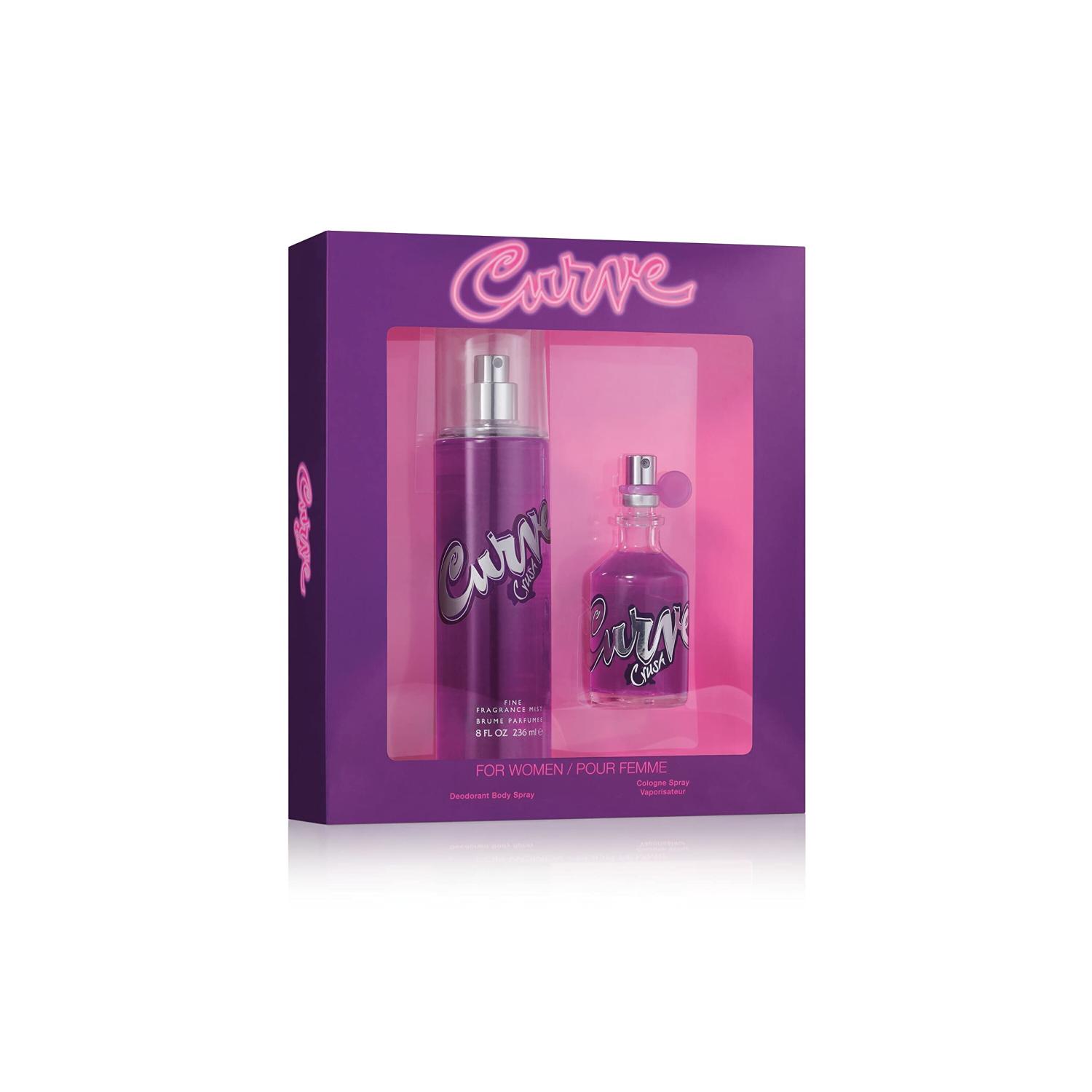 Curve Crush for Women Fragrance 2-Piece Gift Set - Authentic Scent for ...